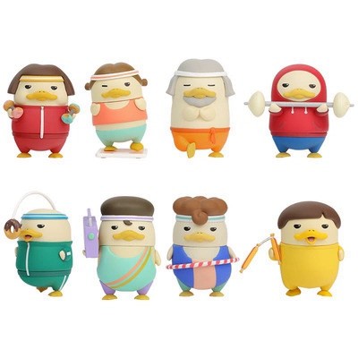 [Chính hãng] POPMART DUCKOO Fitness Series POP MART Nhân vật dễ thương ...