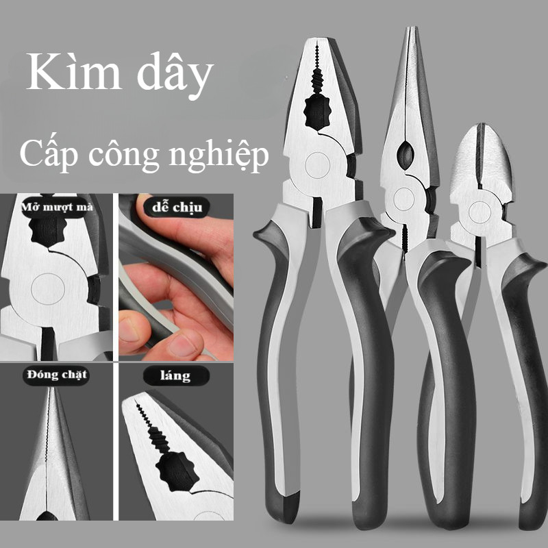 Kìm mũi kim，Kìm dây，Kìm vát，Kìm nhọn, kìm đa năng cao cấp,siêu khỏe cắt ...