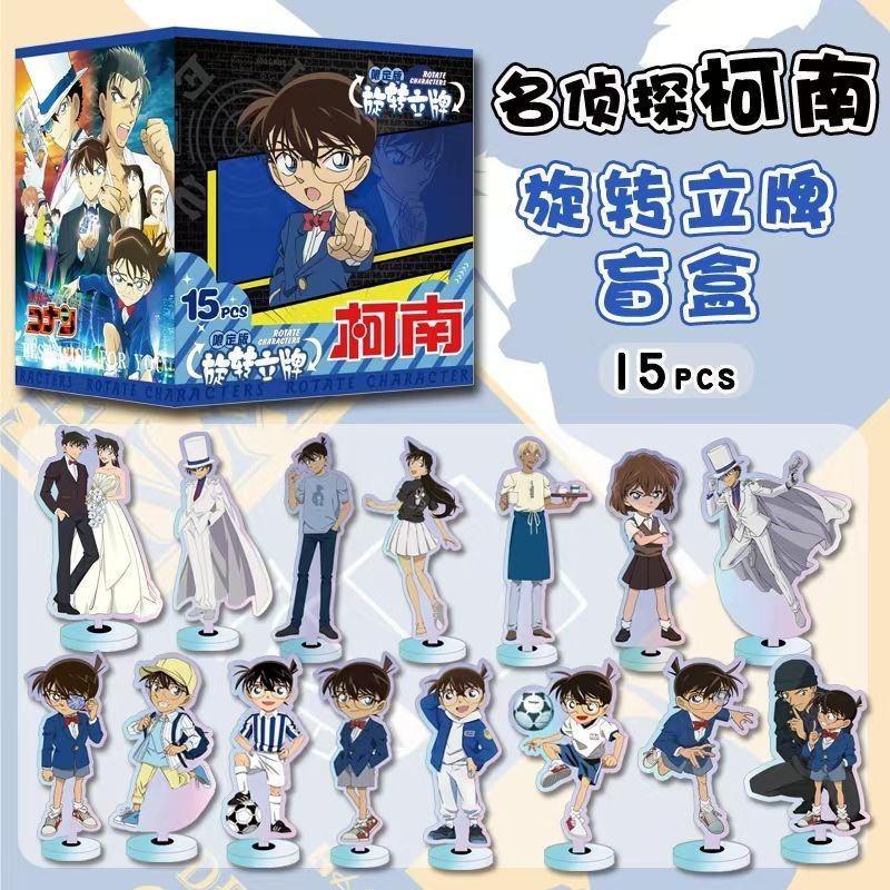 Bộ Hộp Mù Đứng Acrylic Xoay Thám Tử Lừng Danh Conan - 15 Thiết Kế Độc ...