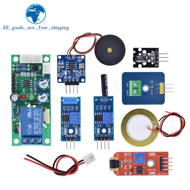 Mô-đun cảm biến rung Piezo gốm có độ nhạy cao Bộ điều khiển tương tự ...