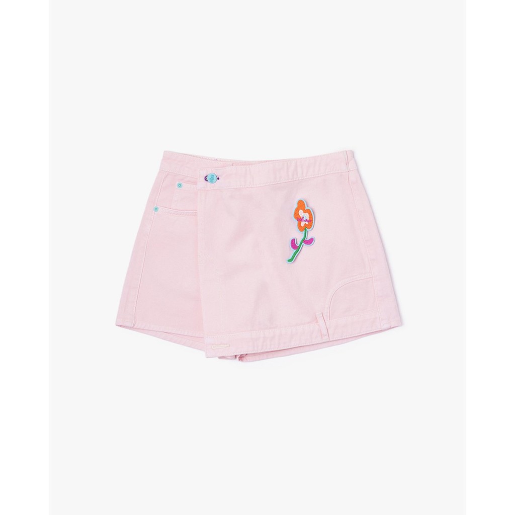 LEE - Quần short nữ giả váy denim Lee x Ruohan Wang LWB008646204604-A07957 | Shopee Việt Nam