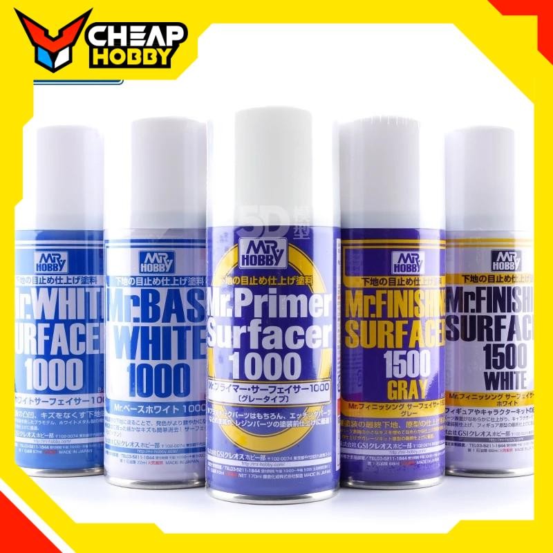 Bình xịt sơn lót mô hình Primer Spray B504 B505 B506 B511 B515 B518 B519 B526 B527 B529 B611 ...