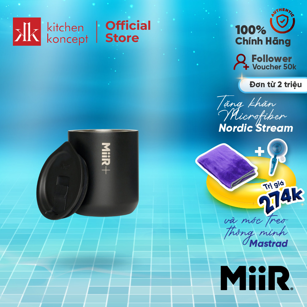 Ly cốc giữ nhiệt MiiR Climate+ nắp trượt thương hiệu Mỹ nhập khẩu chính hãng 354ml | Shopee Việt Nam