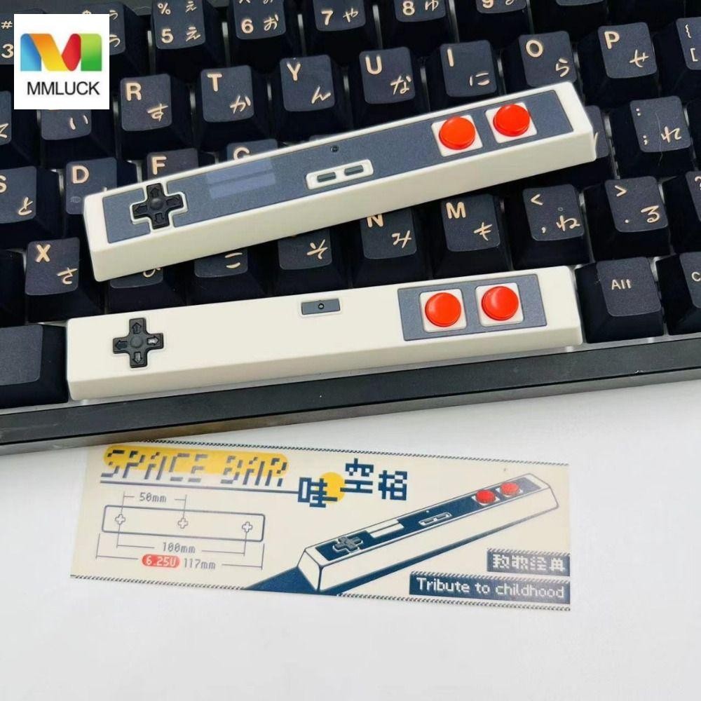 MMLUCK Retro Spacebar Keycaps, Phím mũi tên Bộ điều khiển trò chơi Phong cách Spacebar Nắp bàn ...