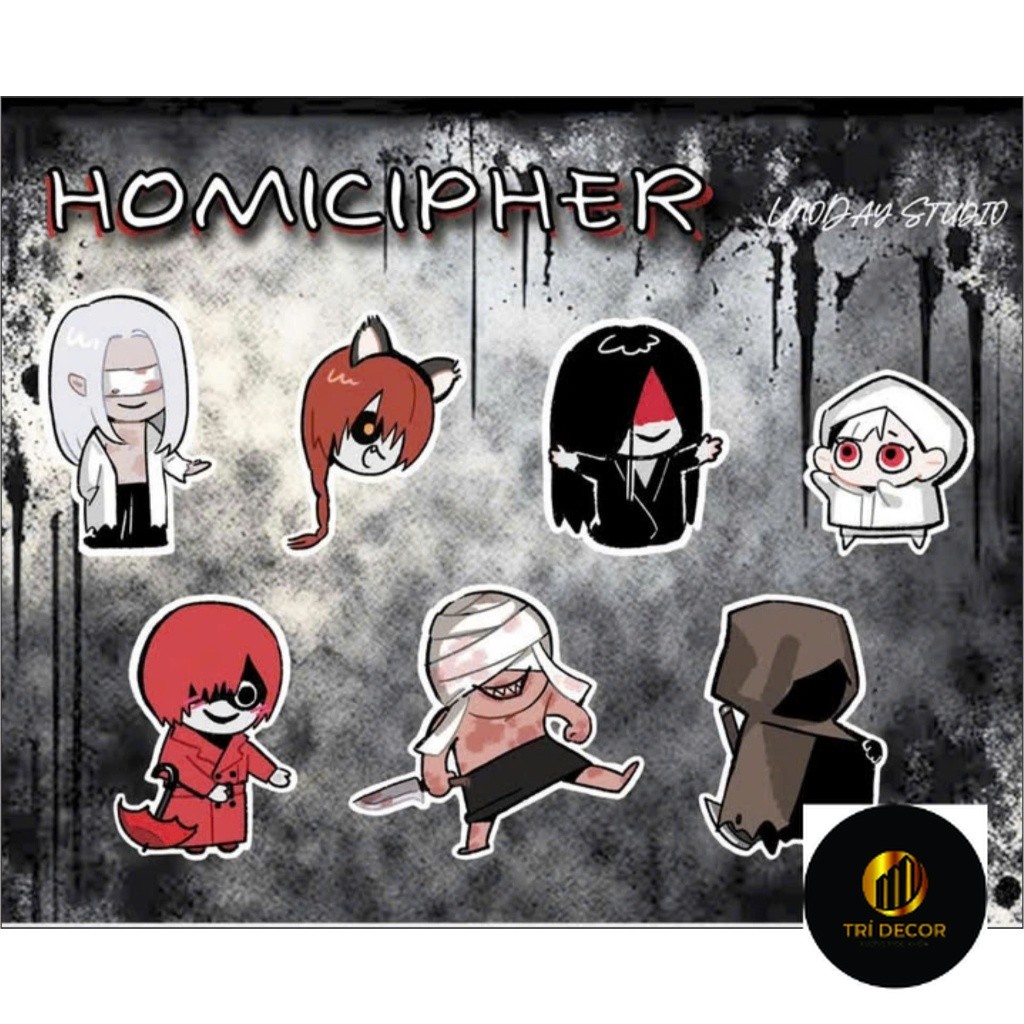 Móc khoá homicipher cực hot 2024 - trí decor shop | Shopee Việt Nam