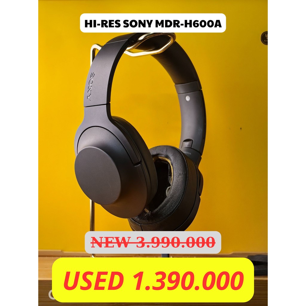 Sony MDR-H600A – Tai nghe Hi-Res cũ giá rẻ cho người yêu nhạc tinh tế ...