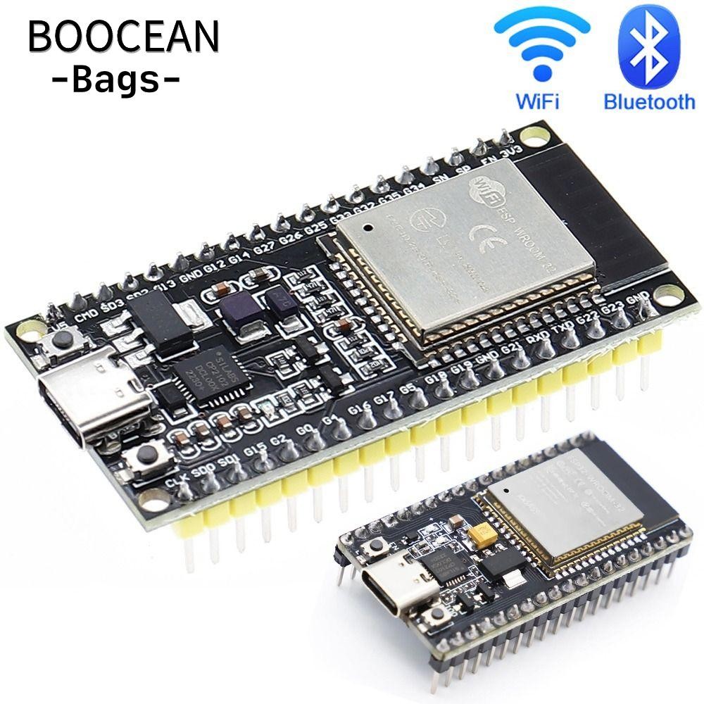 Bo mạch phát triển BOOCEAN ESP32 ESP-32S, Bộ xử lý vi điều khiển ESP-WROOM-32 2.4GHz Tích hợp ...