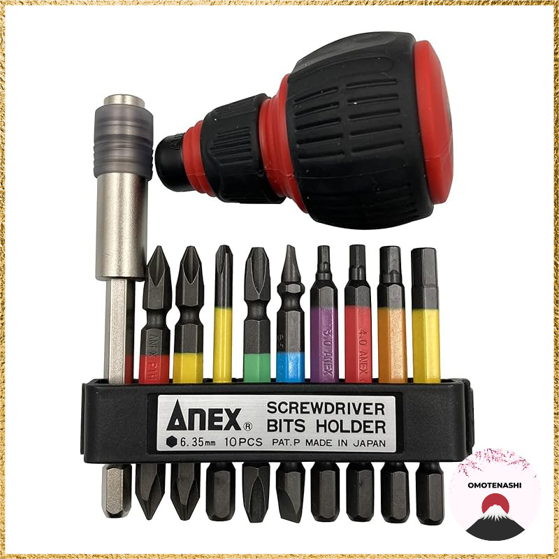 ANEX Color Bit Hex Wrench Set with Long Head (Various Sizes) | Shopee ...