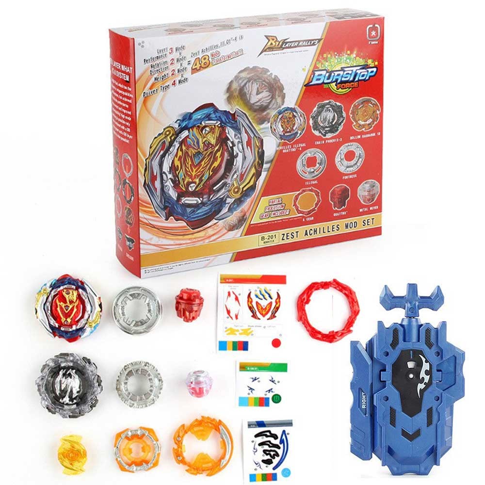 Takara Tomy Beyblade Burst BU B-201 Zest Achilles Customize Set ...