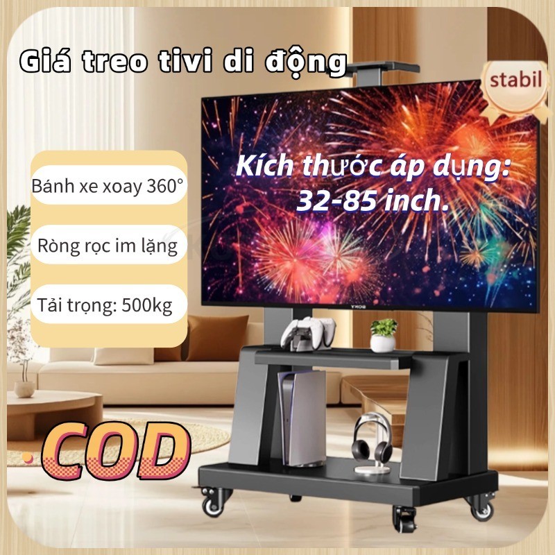 Giá treo tivi di động Kệ tivi đứng kệ tivi có thể tháo rời Kích thước áp dụng32-85 | Shopee Việt Nam