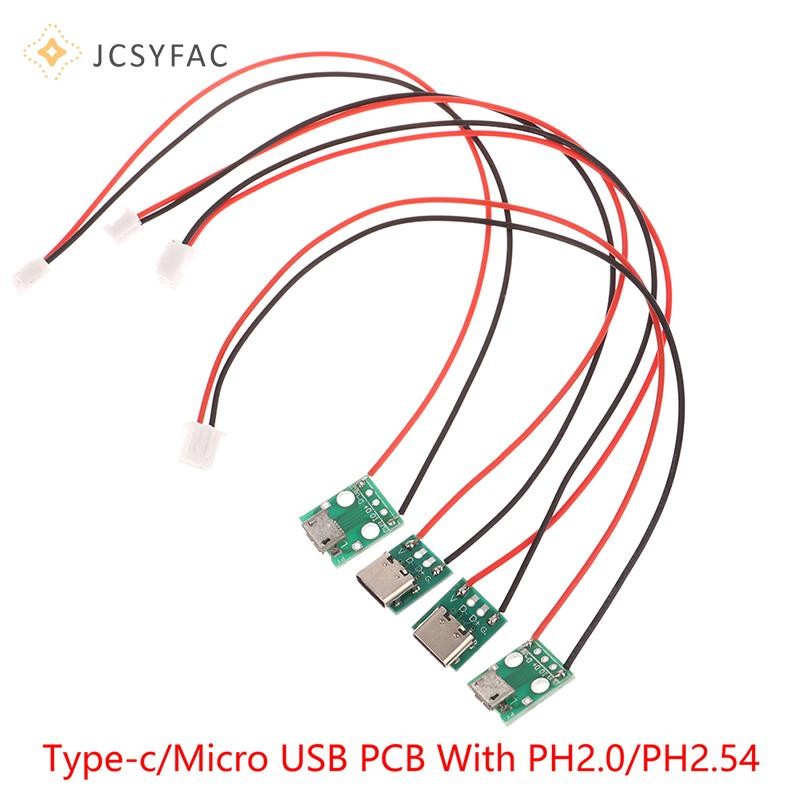 JCSYFAC Type-c PCB Với Cabel Bộ Chuyển Đổi Micro USB Sang DIP Nữ Kết ...