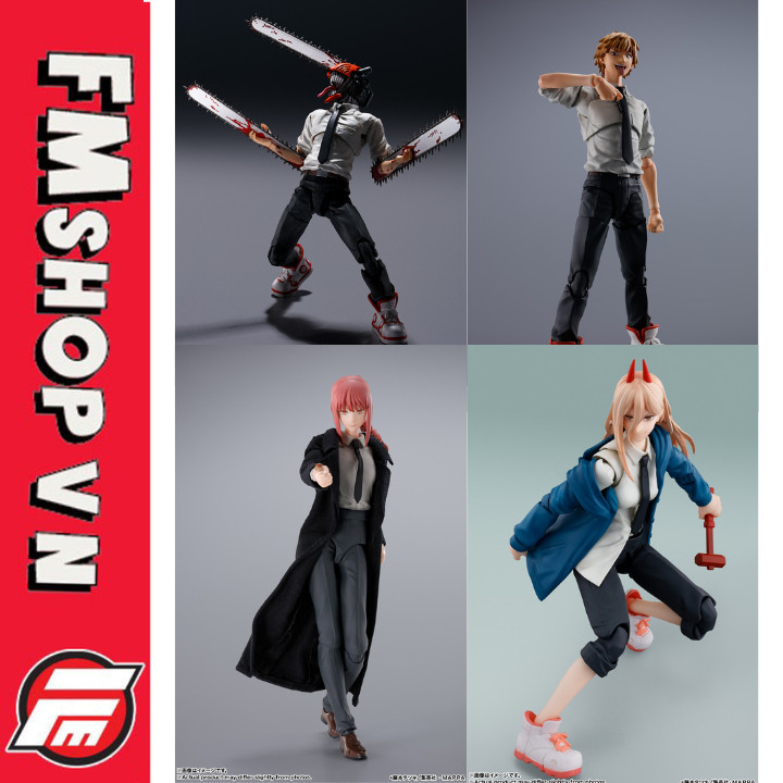 (CÓ SẴN) MÔ HÌNH CHÍNH HÃNG NHÂN VẬT ANIME SHF CHAINSAW MAN SHF POWER ...