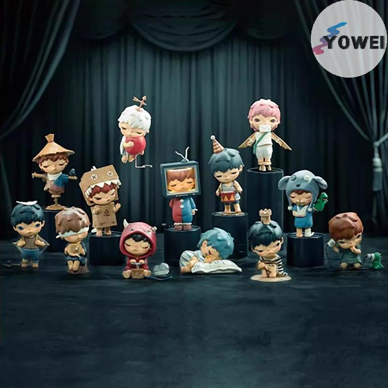 Yowei POP MART Hirono Mime Series Hộp bí ẩn POPMART Blind Box Nhân vật ...
