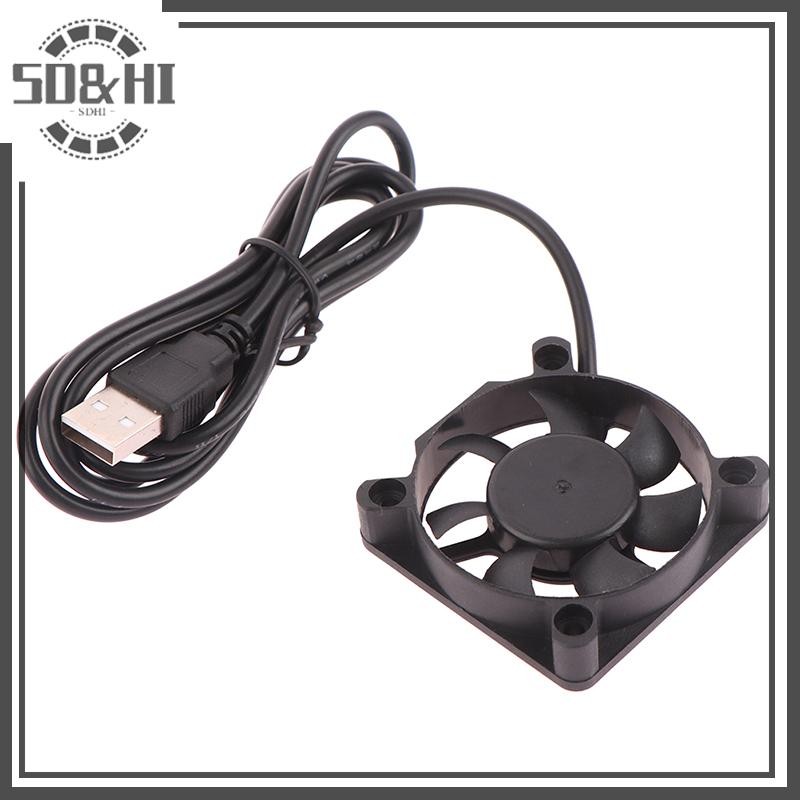 Product image [Sdhi] 1 Quạt Im Lặng DC5010 Đầu Nối Máy Tạo Độ Ẩm Cáp USB Dầu 5V Đầu Nối Máy Tính ...