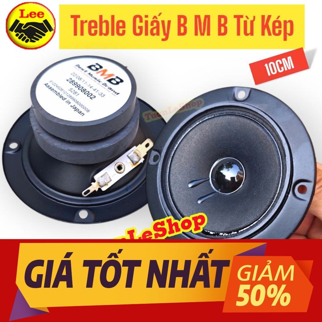 02 LOA TREBLE 2 TỪ BMB 10CM - TREBLE GIẤY 10CM, TREP TRÒN 10, LOA TREBLE BMB, LOA TÉP GIẤY 10 ...