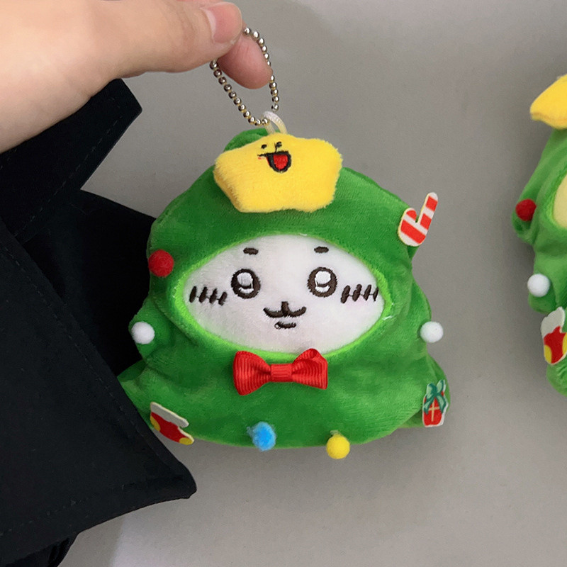 [Kew] Móc khóa đồ chơi sang trọng Chiikawa Giáng sinh Loopy Usagi Mặt ...