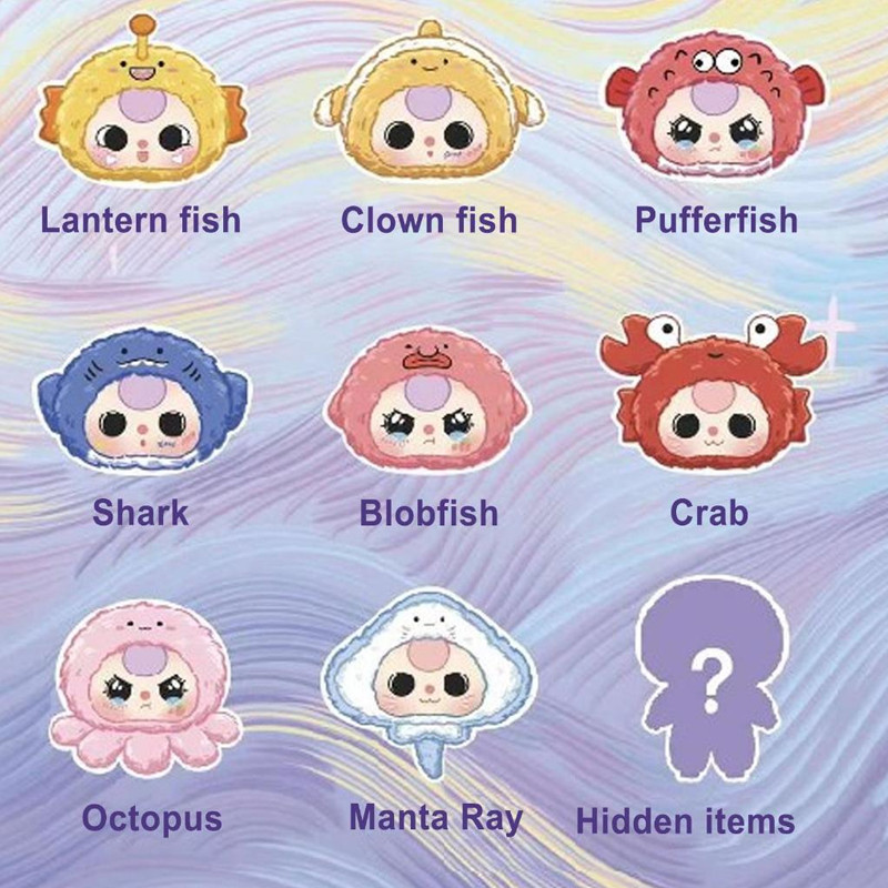 Baby Three Ocean Blind Box Vinyl Face Series Quà Tặng Búp Bê Dễ Thương ...