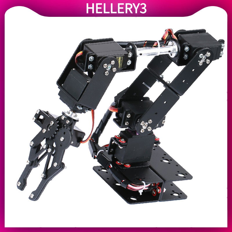 Diy Hot Dof Robot Cánh tay cơ Servo được điều khiển để học tập | Shopee Việt Nam