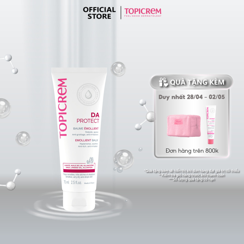 Kem dưỡng giúp làm êm dịu da, dành cho da khô và da cơ địa - TOPICREM ...