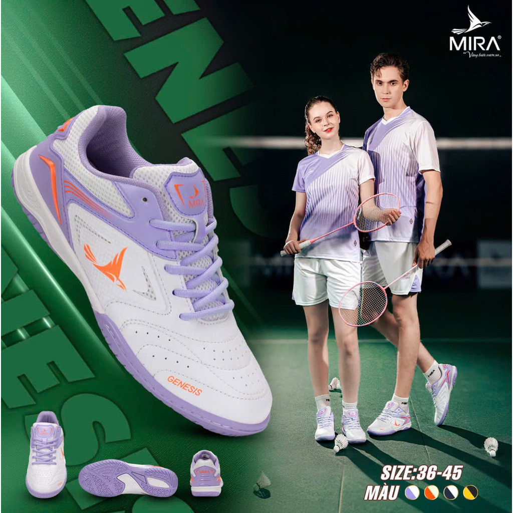 Giày Cầu Lông, Giày Pickleball Mira GENESIS tặng 3 quà | Shopee Việt Nam