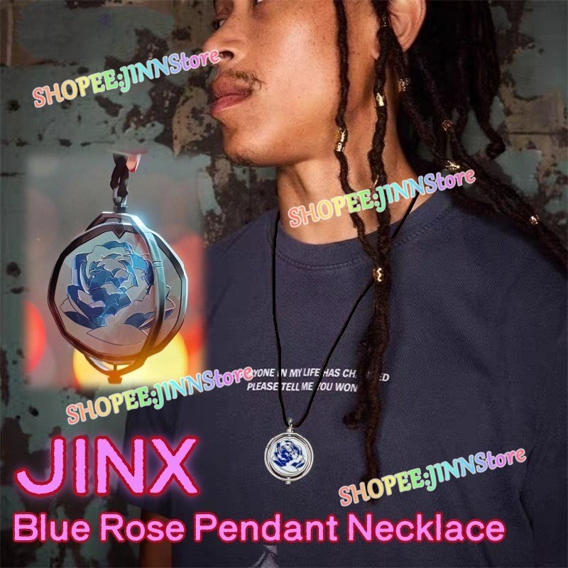 - Jinn - LOL JINX Arcane Cosplay Đạo cụ Vòng cổ Arcane Ekko‌ Vòng cổ ...