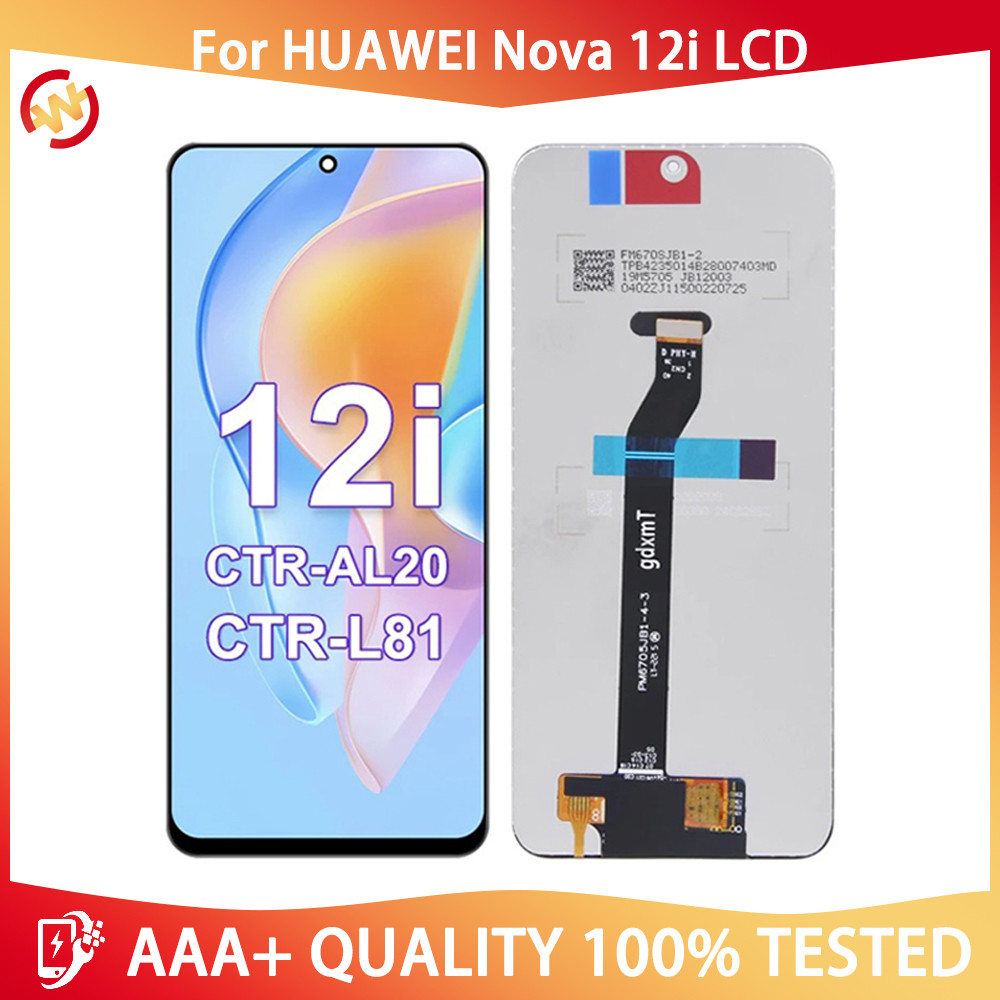 Dành Cho HUAWEI Nova 12i Màn Hình LCD Bộ Số Hóa Cảm Ứng Thay Thế ...