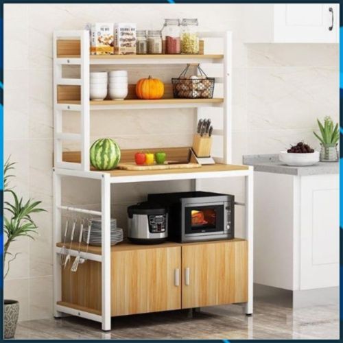 Kệ Nhà Bếp Cao M6 Có Tủ Để Đồ Nhà Bếp Đa Năng, Tiện Dụng Khung Sắt ...