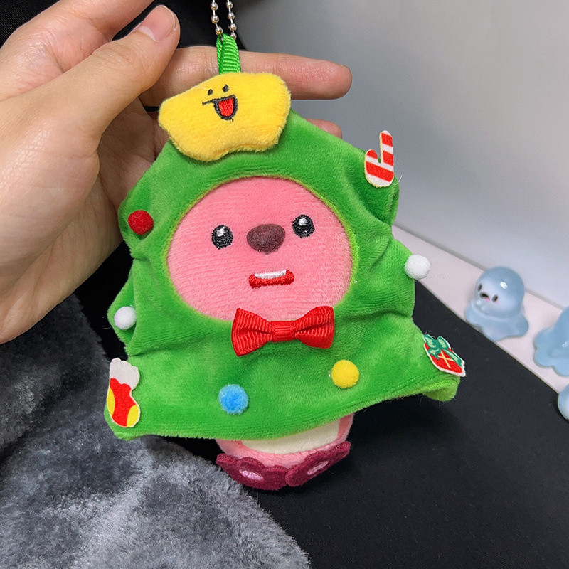 [Kew] Móc khóa đồ chơi sang trọng Chiikawa Giáng sinh Loopy Usagi Mặt ...