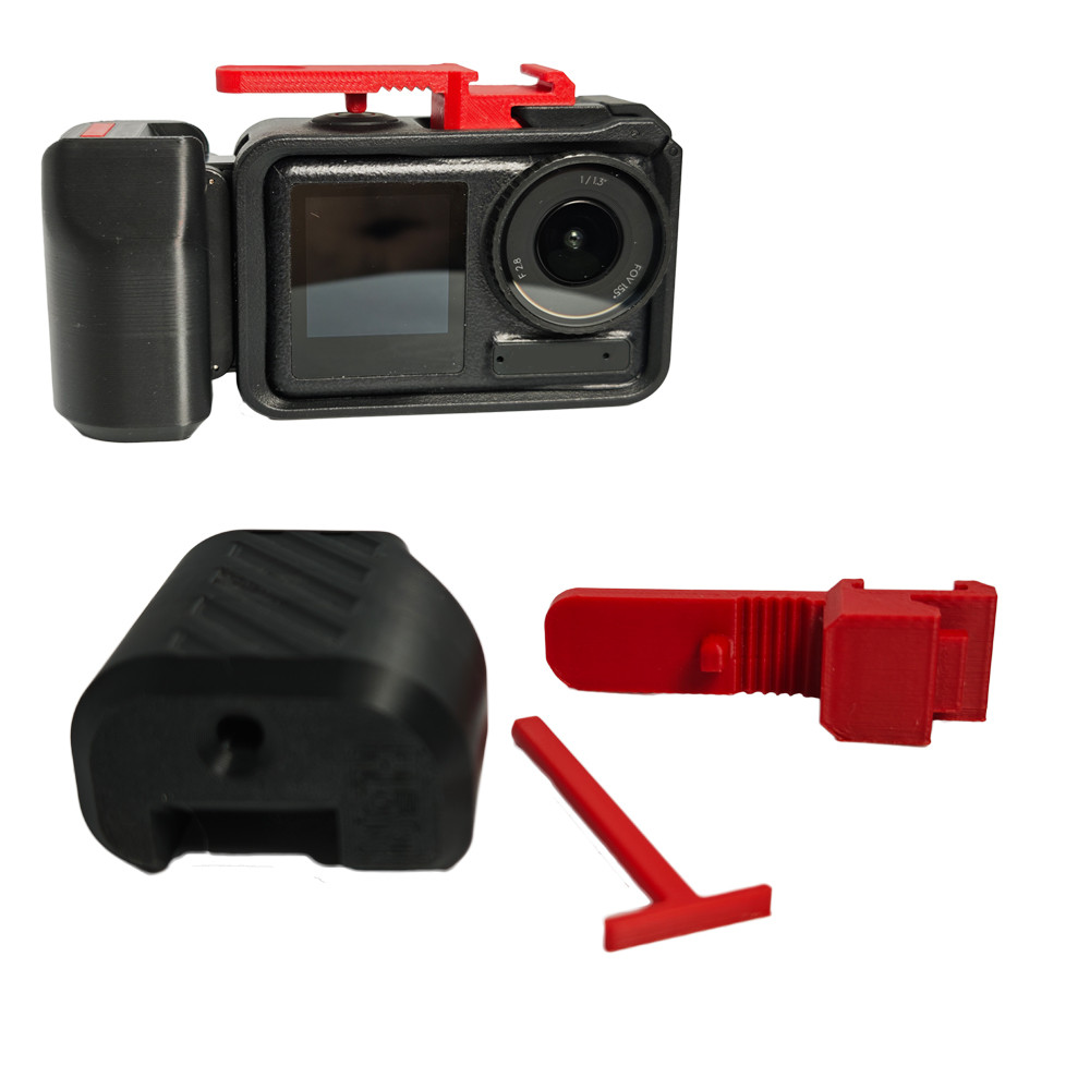 In 3D Street Grip Vlog Holder Combo Camera Grip Holder cho DJI Action 5 ...