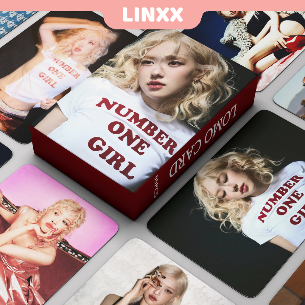 Linxx 55 Chiếc ROSE Số Một Cô Gái Album Lomo Card Kpop Photocards Bưu ...
