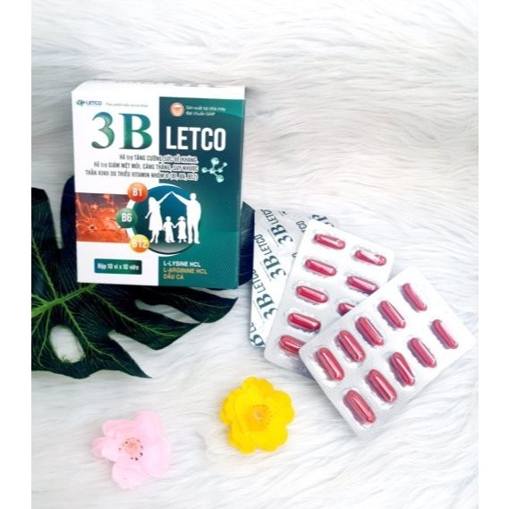Thực phẩm bảo vệ sức khỏe 3B LETCO- NHÀ THUỐC Bảo Hân | Shopee Việt Nam