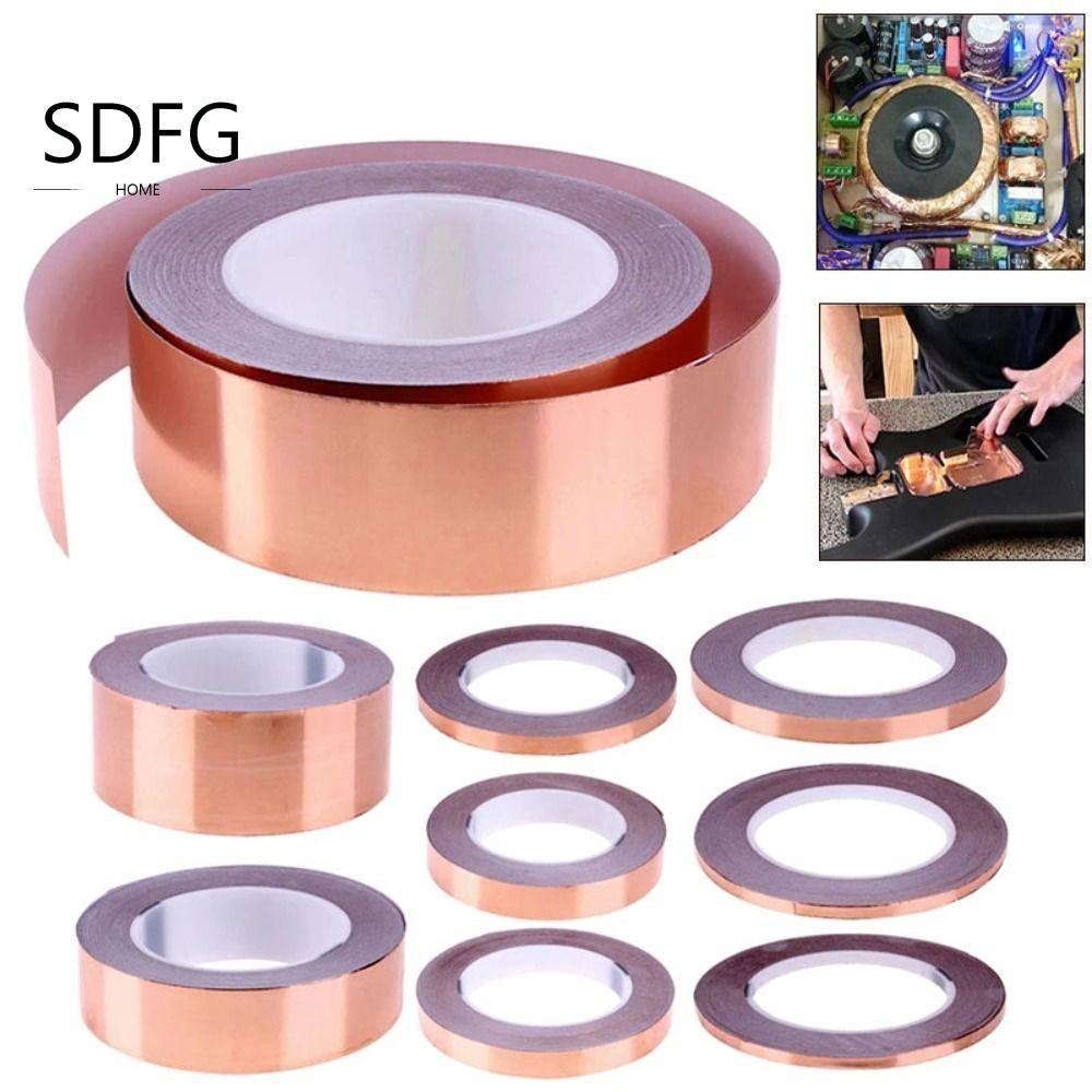 Băng keo lá đồng DIY SDFG, Độ dày 0,05mm EMI Che chắn băng đồng dẫn ...