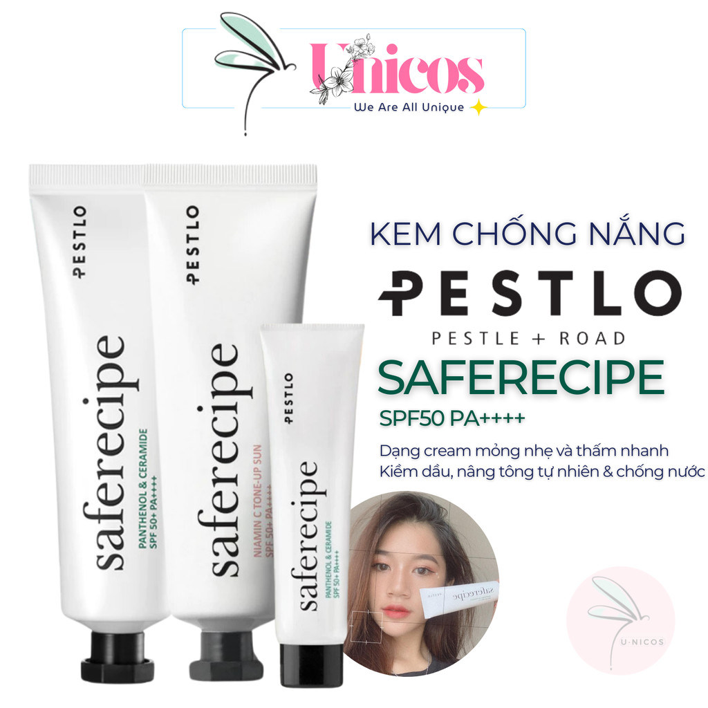 Kem Chống Nắng PESTLO Safe Recipe Sun Essence SPF50 PA++++ Kiềm Dầu ...
