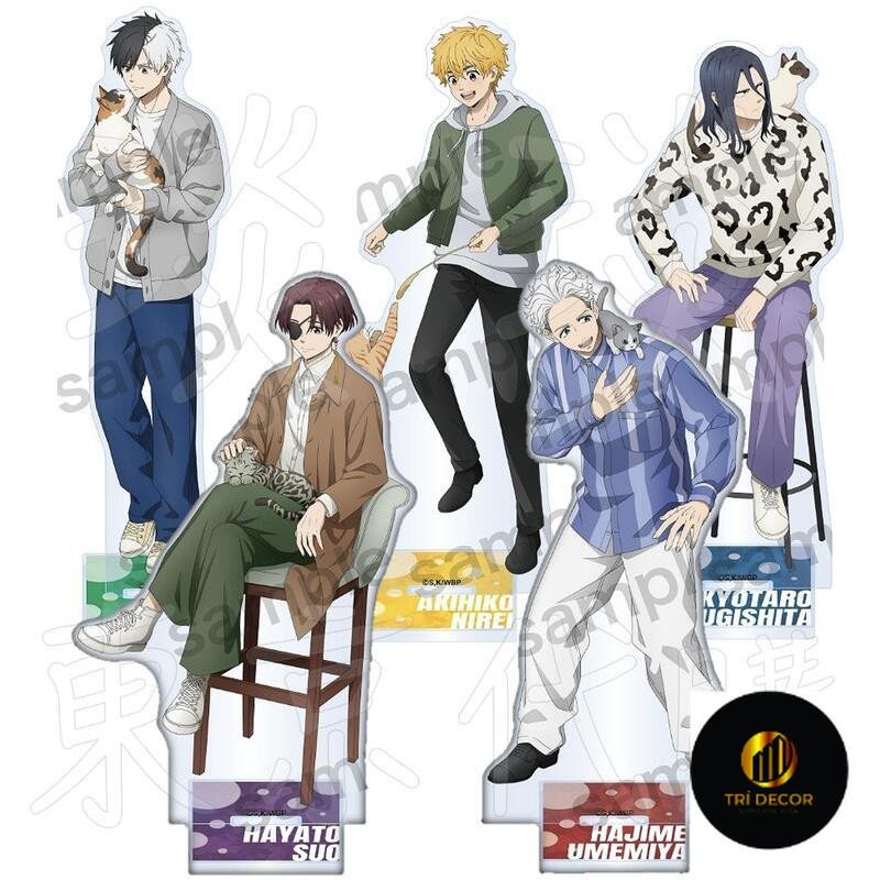 Mô hình Standee WIND BREAKER ver MÈO CƯNG tượng acrylic standee anime ...
