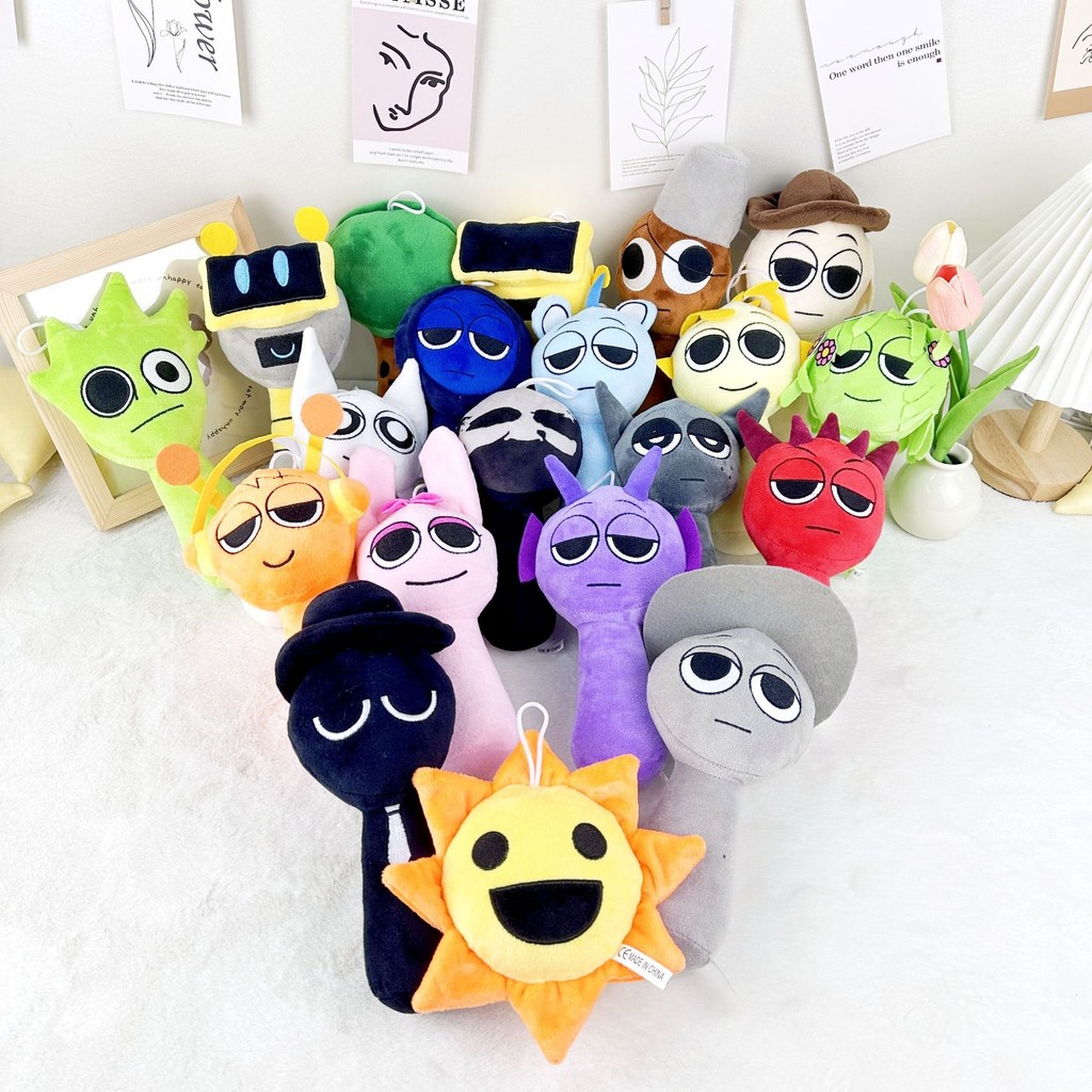 Sprunki Sang Trọng Đồ Chơi Sprunki Incredibox Plushie Búp Bê Ca Sĩ Oren ...