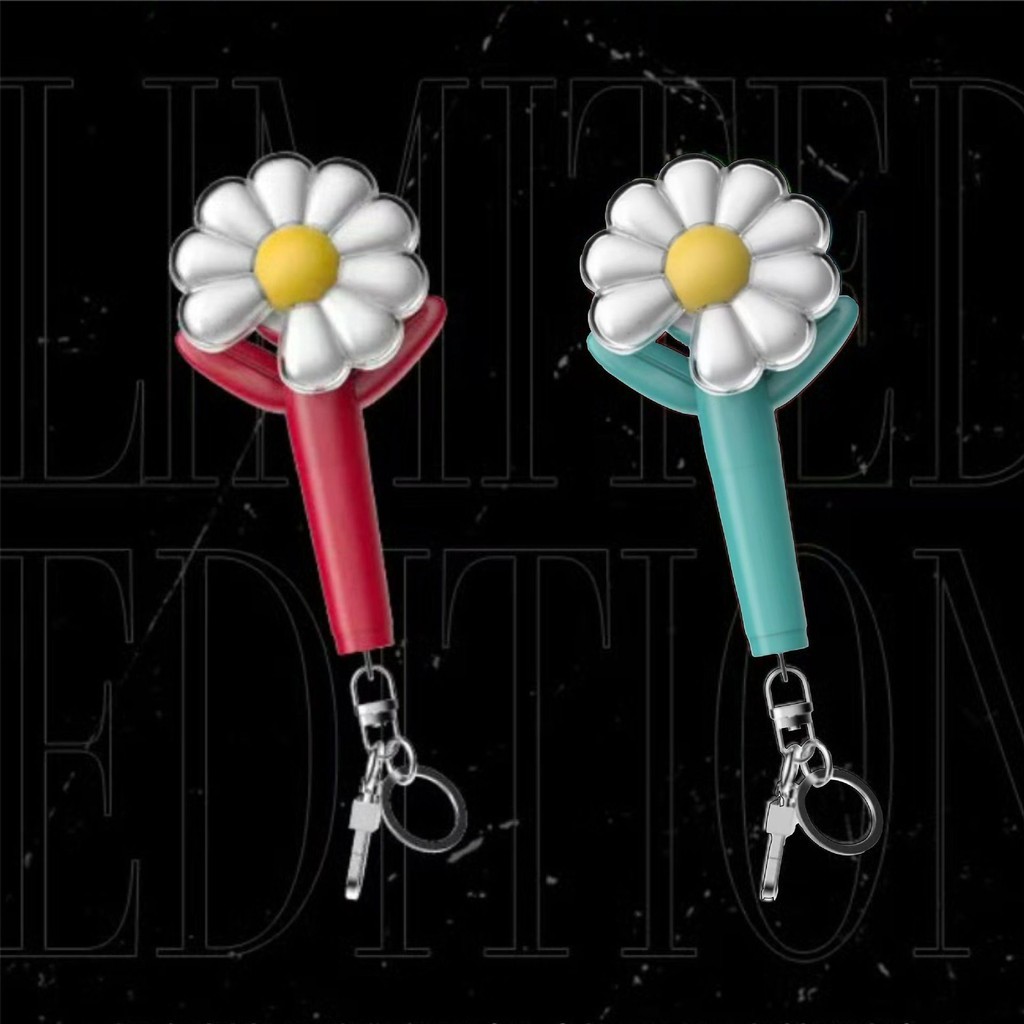 Kpop BIGBANG Mini Light Keyring G-DRAGON Little Daisy Green Red Glow ...