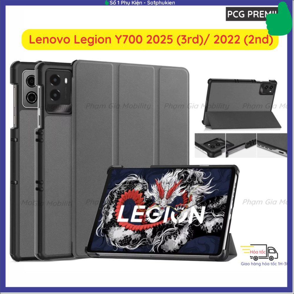 Bao da Lenovo Legion Y700 2025 (gen 3 rd)/ Y700 2022 (gen 2nd) cao cấp ...