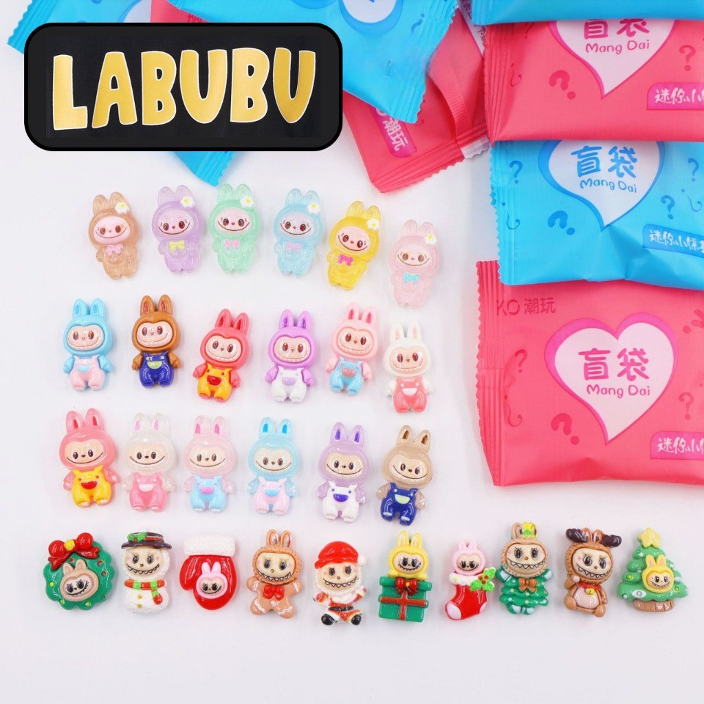 Túi Mù Charm Mini Labubu Capybara Phát Sáng Dạ Quang - Set 5 10 20 Túi ...