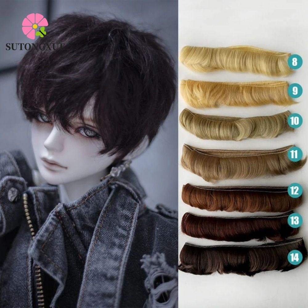 Sutongxue Bjd DIY Fringe Hair, Dây nhiệt độ cao 5x100cm Bjd / SD Tóc ...
