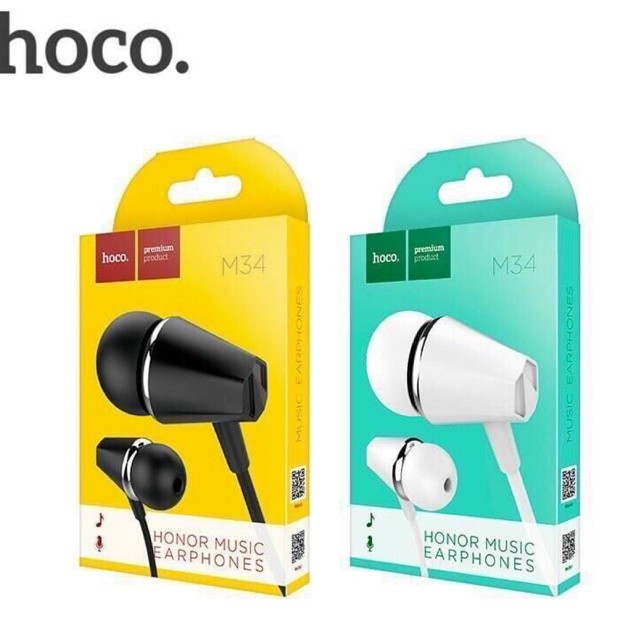 [Mã ELHACE giảm 4% đơn 300K] TAI NGHE HOCO M34 CÓ NÚM CAO SU, CHỐNG ỒN NGHE HAY CÓ MIC -P3-79 ...