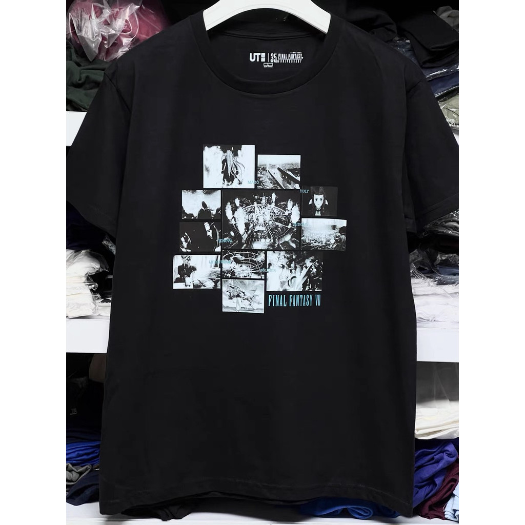 Áo thun nam Uniqlo Final Fantasy in hình (Final Fantasy ngắn tay - VII ...