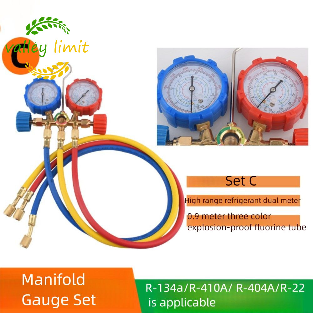 Bộ đồng hồ đo đa dạng VALLEY LIMIT R410A Thiết thực 3 chiều | Shopee Việt Nam