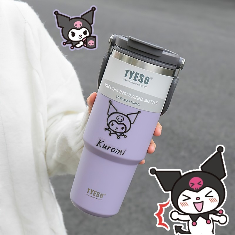 ly giữ nhiệt Tyeso bình giữ nhiệt cốc giữ nhiệt tyseo bình có ống hút ...