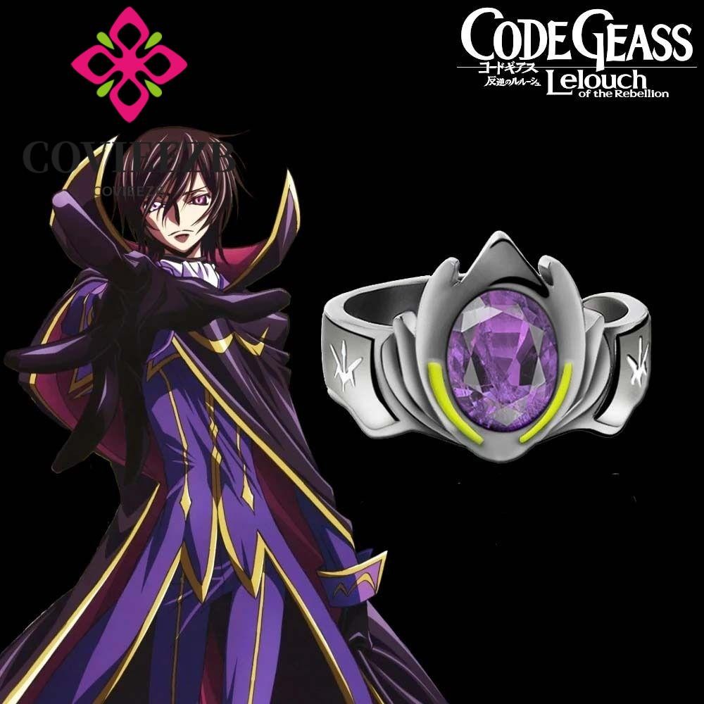 Covieezb Code Geass Ring, Anime Code Geass Cosplay Lelouch Yukana Code ...
