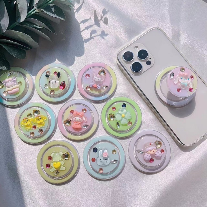 Hàn Quốc Dễ Thương Sanrio Hoạt Hình Magsafe Popsocket Từ Giá Đỡ Điện ...