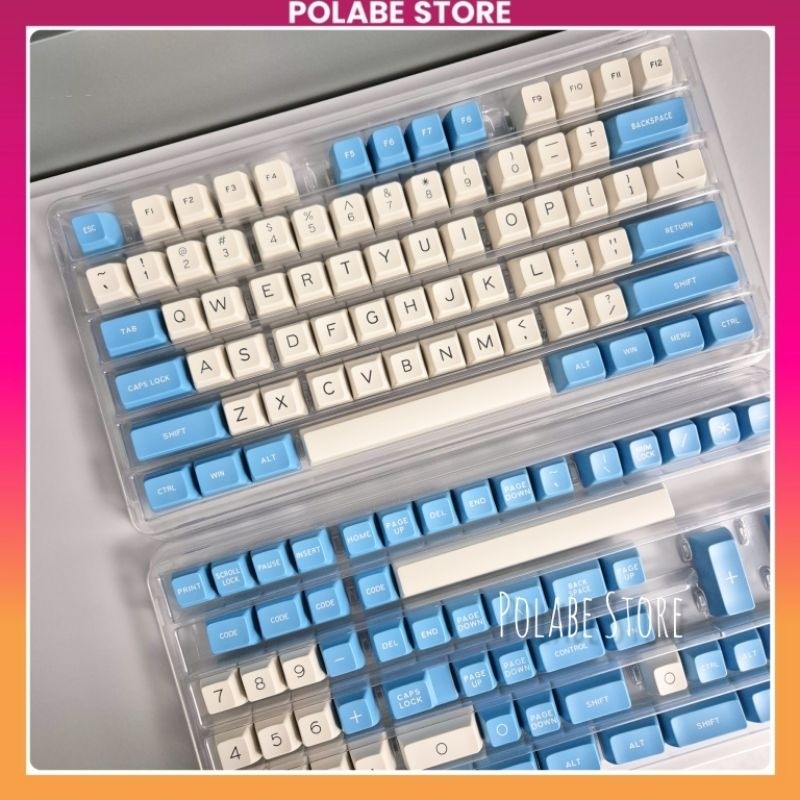 Keycap SA Maxkey Blue White God Speed Aifei DaYe Keycap bàn phím cơ ...