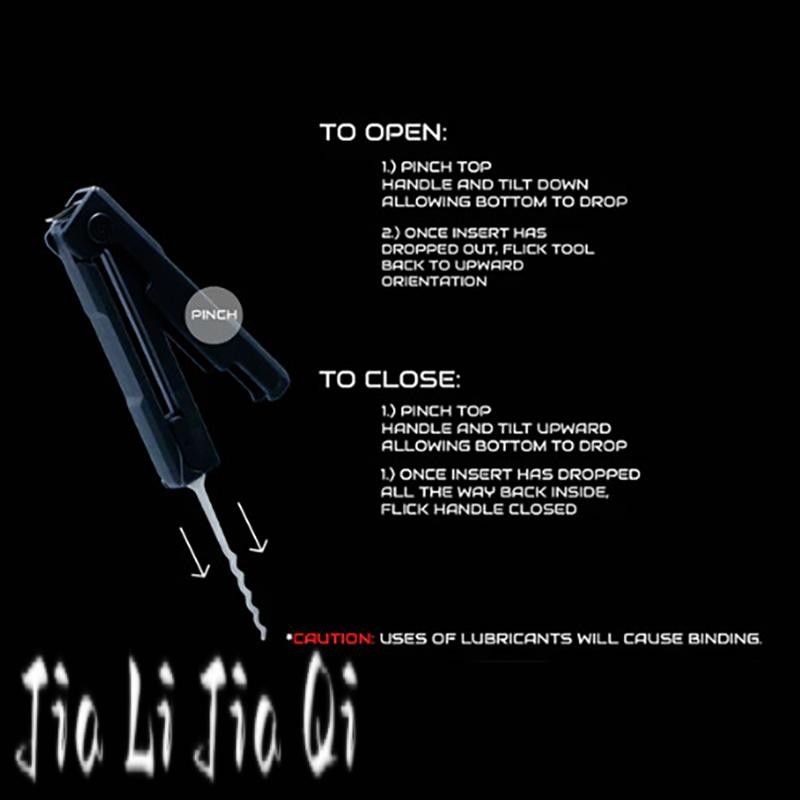 Khóa thép không gỉ Sửa chữa Pick Quick Flip Lock Picking và Fidget Đồ ...
