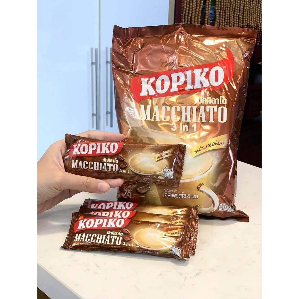 CAFE Hòa Tan KOPIKO Macchiato THÁI LAN | Shopee Việt Nam