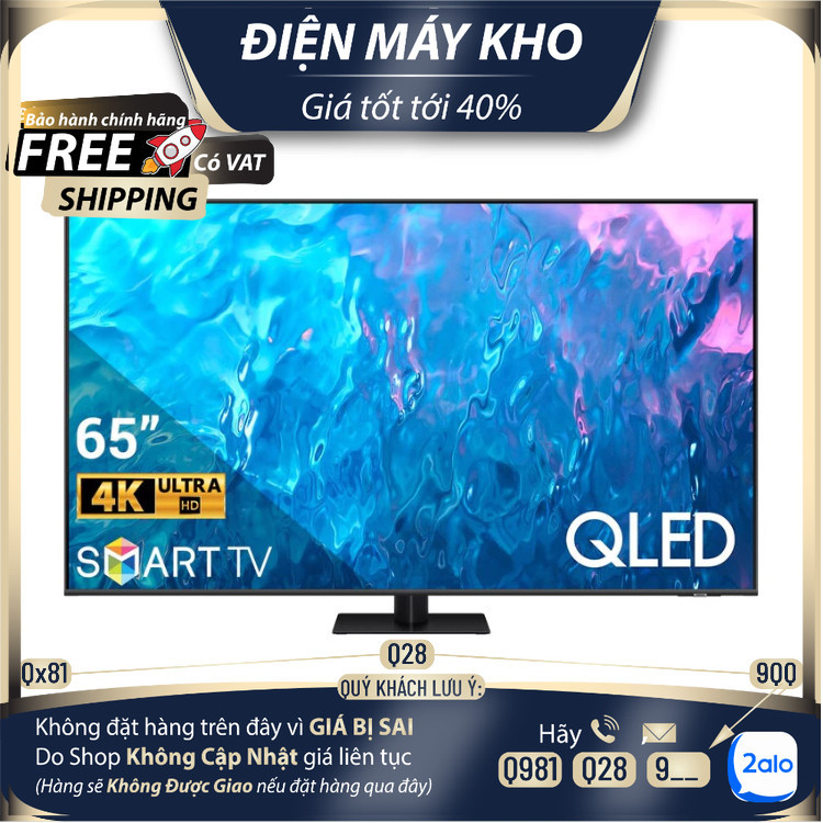 QA65Q70DA / QA65Q70CA - Smart Tivi Samsung 65 Inch QLED Q70D 4K (2024) QA65Q70DAKXXV | Shopee ...