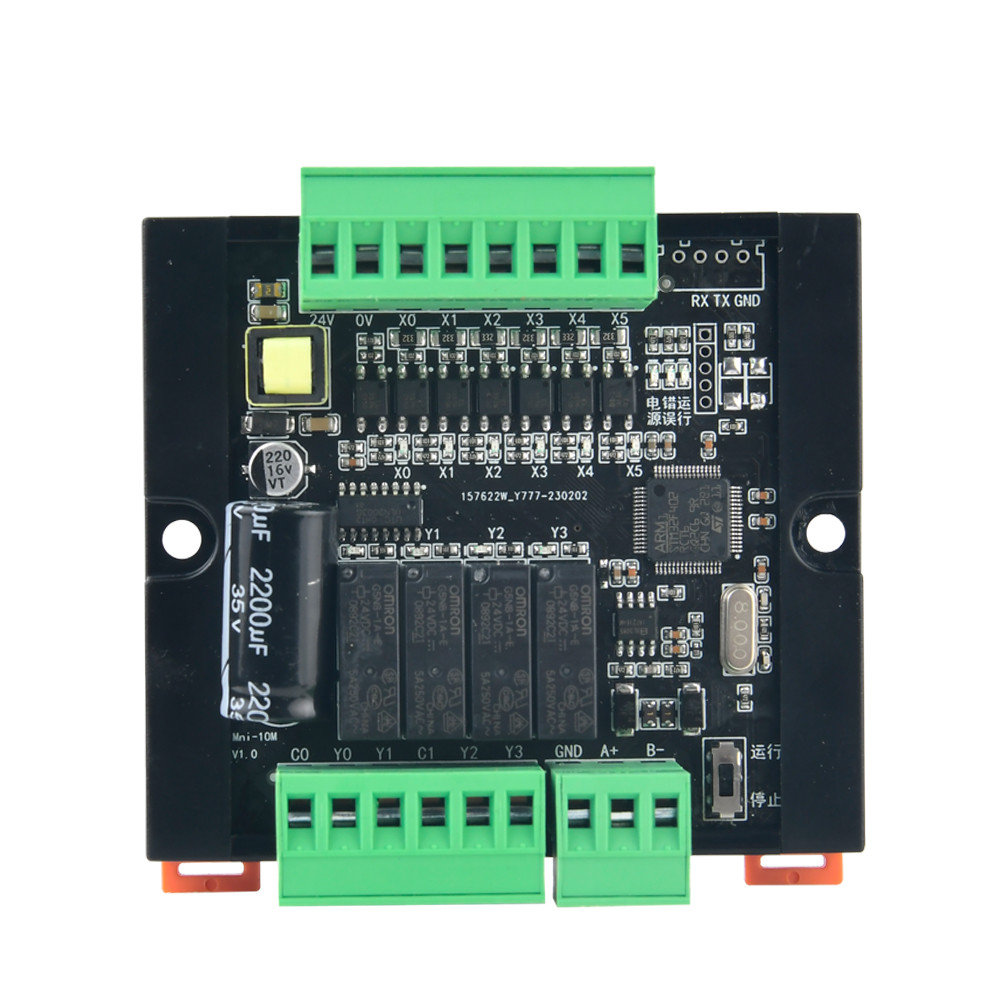 Board Mạch Lập Trình PLC LJ MINI FX2N-10MT 6 input 4 output transistor - Tích Hợp Giao Tiếp ...